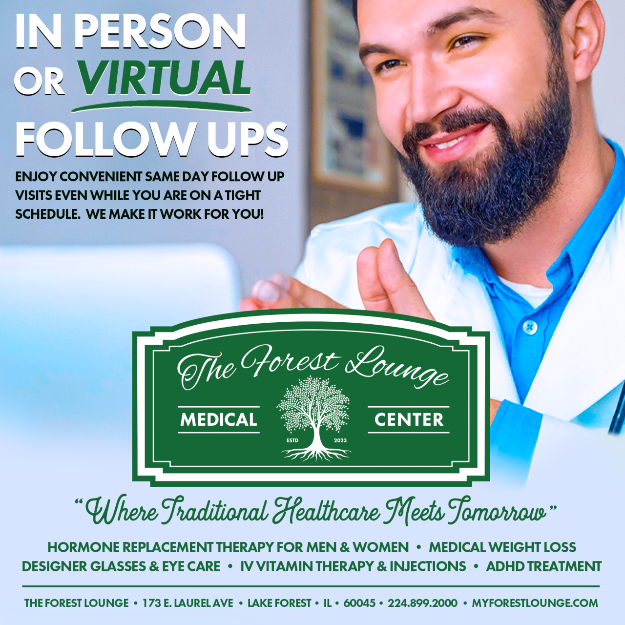 Our Facility & Amenities in Lake Forest IL - The Forest Lounge Medical ...